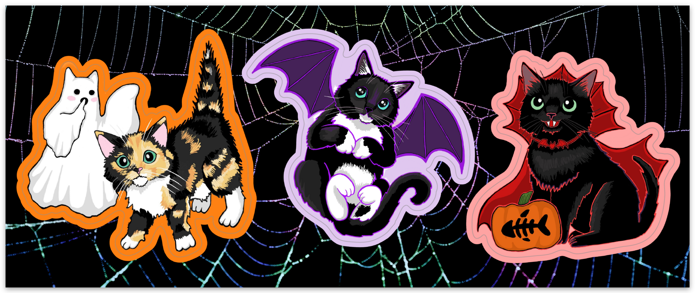 Star Kitten Sticker Sheet – Abdul's Cats